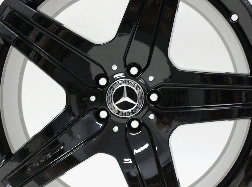 21" Wheels Mercedes Benz AMG GL350 GL450 GL550 GL63 Gloss Black OEM 85 – San Fernando Tires and ...