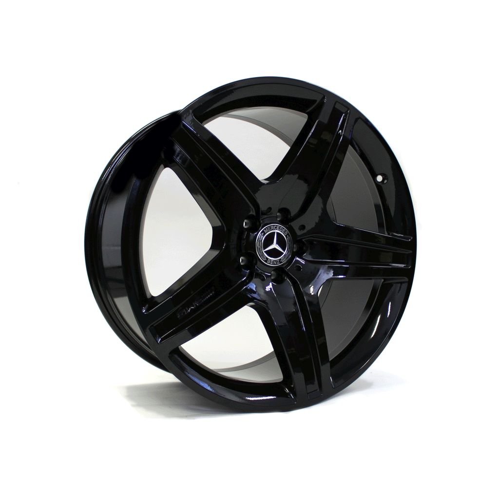 21" Wheels Mercedes Benz AMG GL350 GL450 GL550 GL63 Gloss Black OEM 85 – San Fernando Tires and ...