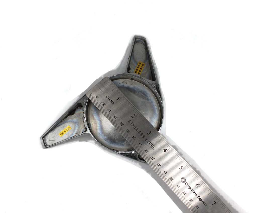 3 BAR CHROME SPINNER WIRE WHEEL CENTER CAP BOLT ON – San Fernando Tires ...