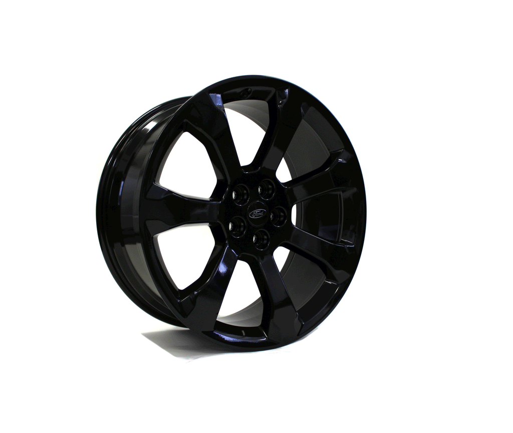21" Wheels Ford Explorer Black Factory OEM 10271 Set of 4 2020-2023 ...