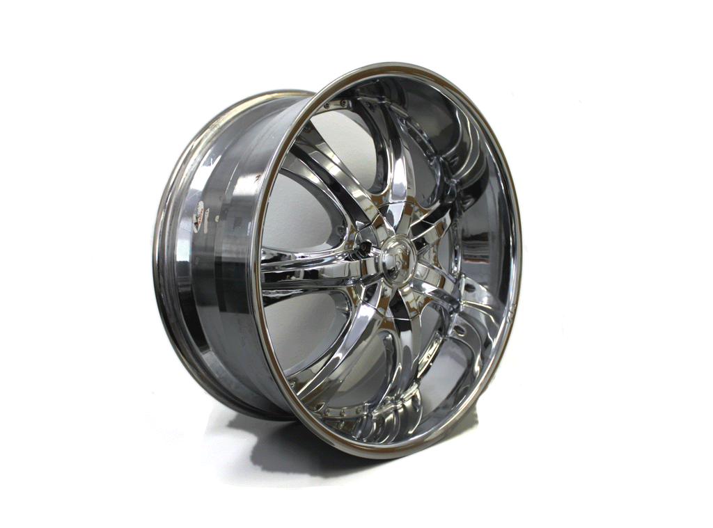 22" inch U2 Wheel U2-35 Chrome Chevy Ford Truck 22x9.5 – San Fernando ...