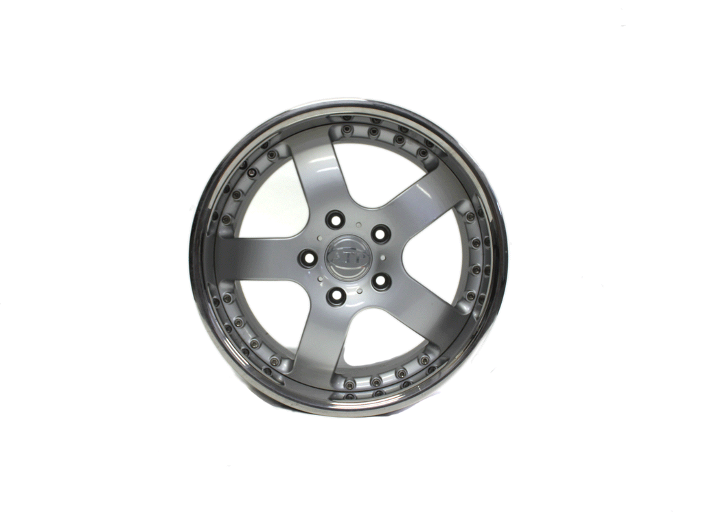 18" ATP Wheels 5-Razze Porsche 911 993 996 Staggered Silver Set 4 – San ...