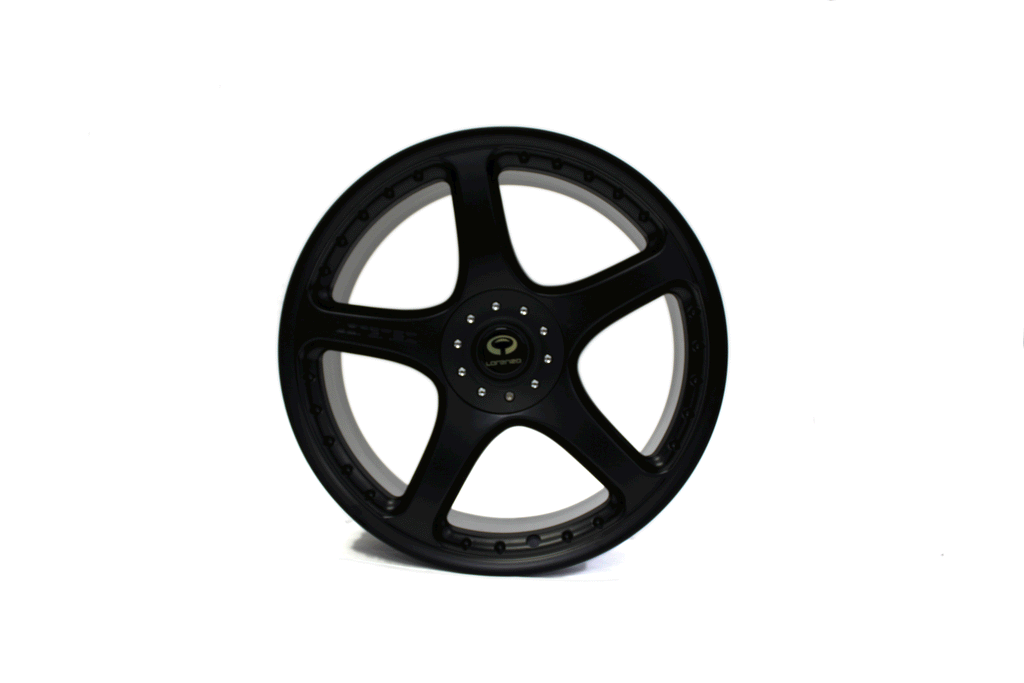 21" Black Matte Lorenzo Wheels Tesla Audi S8 Mercedes Benz S Class Sta ...