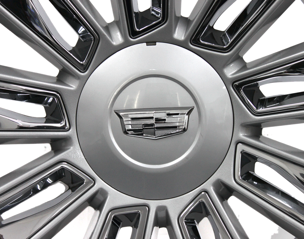 22" Cadillac Escalade Wheels Silver Chrome Inserts 2015-2018 OEM 4740 ...