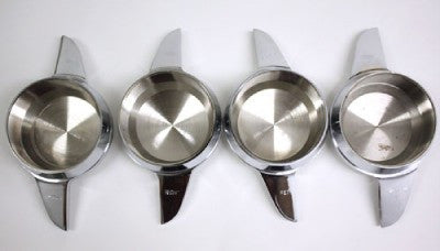 2 BAR SPINNERS CHROME KNOCK OFFS WIRE WHEEL LEFT SIDE RIGHT SIDE – San ...