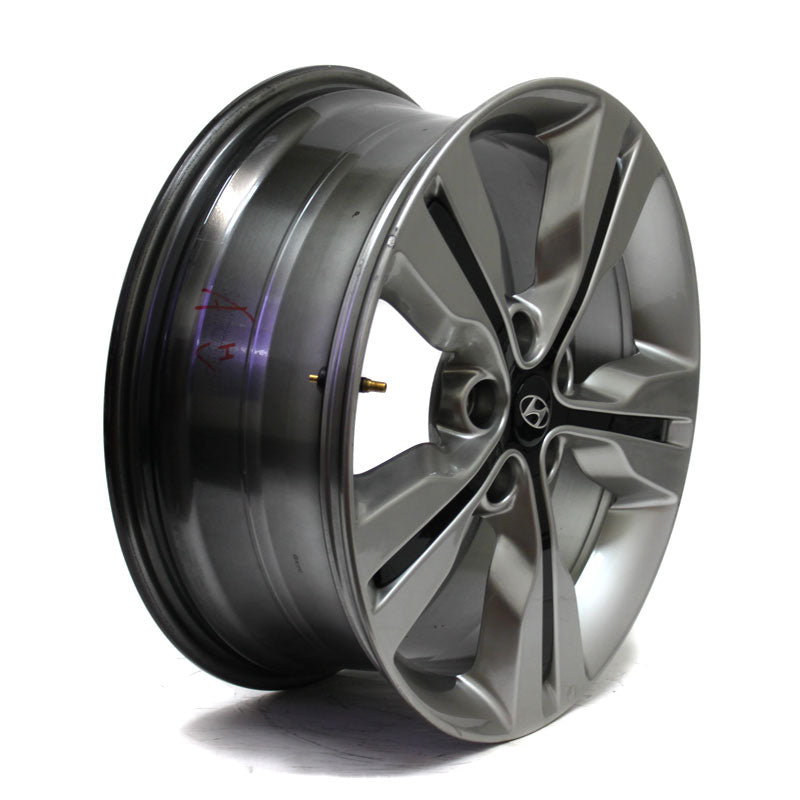 18" HYUNDAI VELOSTER 2012 2013 2014 2015 SILVER BLACK WHEEL OEM 70813 ...