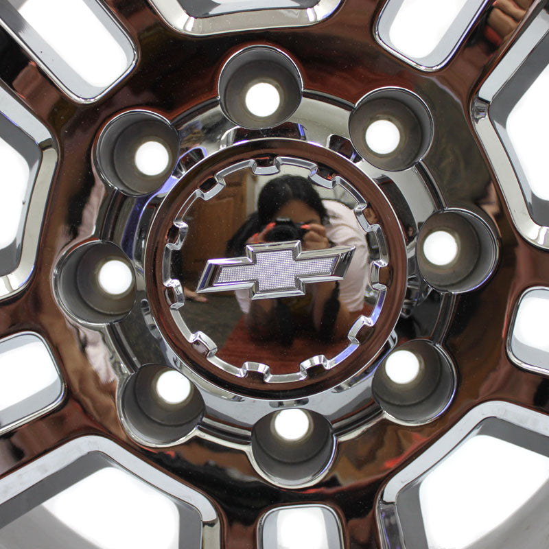 20" WHEEL CHEVY SILVERADO HD 2015 2016 2017 2018 2019 CHROME OEM 5705 ...