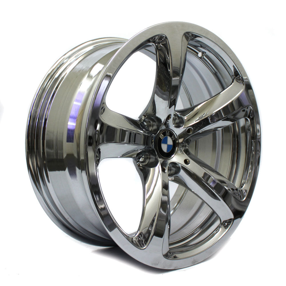 19" Wheels Bmw 645i 650i 04 05 06 07 08 09 10 Chrome OEM 71216 71217 S ...