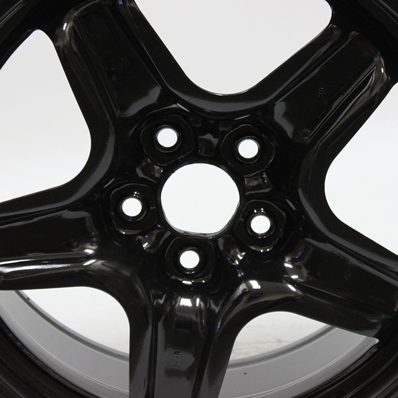 18" WHEEL CHEVY IMPALA 2014 2015 2016 2017 2018 BLACK STEEL OEM 5611 ...