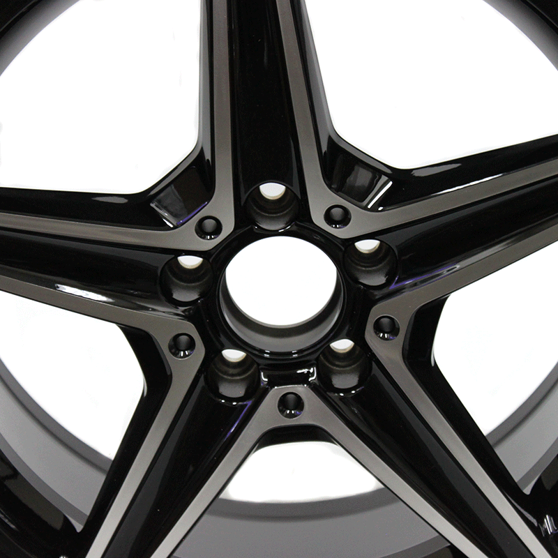 18" REAR MERCEDES BENZ AMG C300 C400 2015 2016 2017 2018 2019 OEM BLAC ...