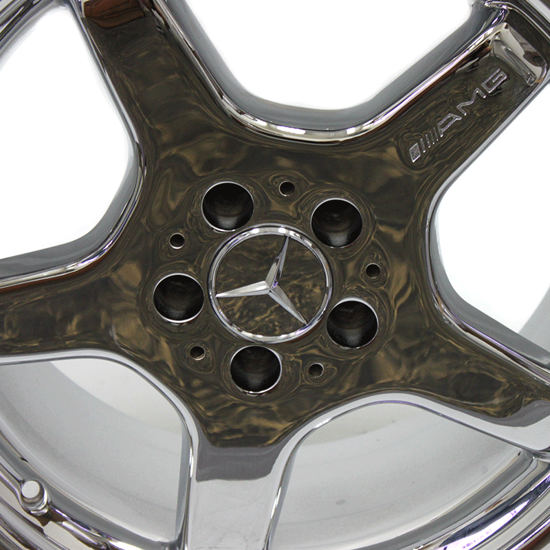 18" WHEELS MERCEDES BENZ AMG SL65 SL55 SL550 SL500 STAGGERED OEM 65279 ...