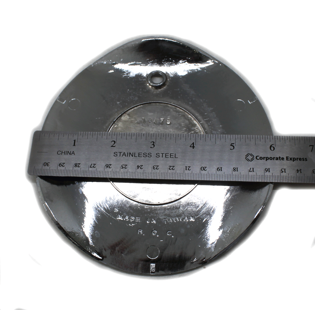 NIPPER WHEEL CHROME CENTER CAP 10476 USED – San Fernando Tires and Wheels