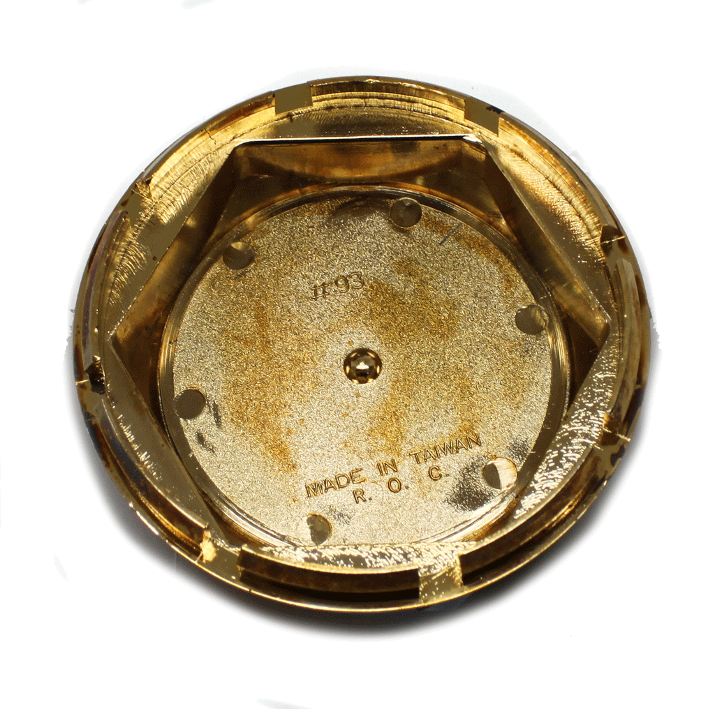 VOGUE WHEEL GOLD CENTER CAP 93 NEW – San Fernando Tires and Wheels