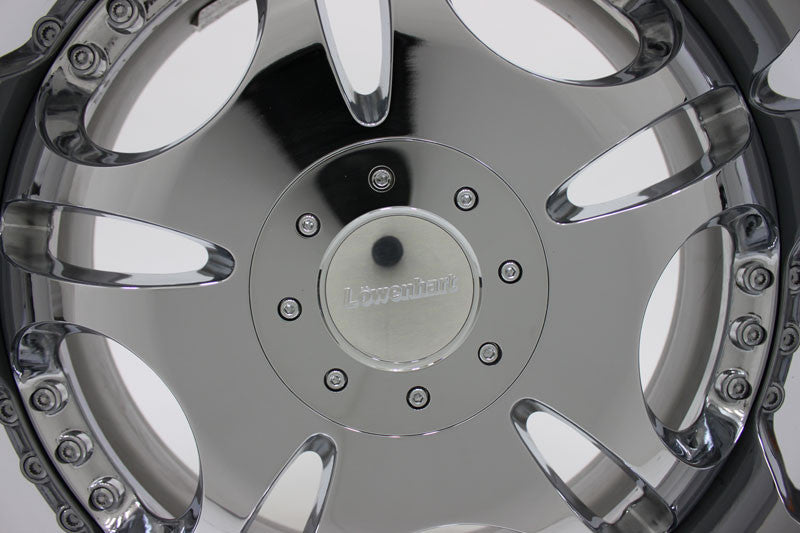 LOWENHART LD1 18x8.5 CHROME FRONT WHEEL NEW IN BOX – San Fernando Tires ...