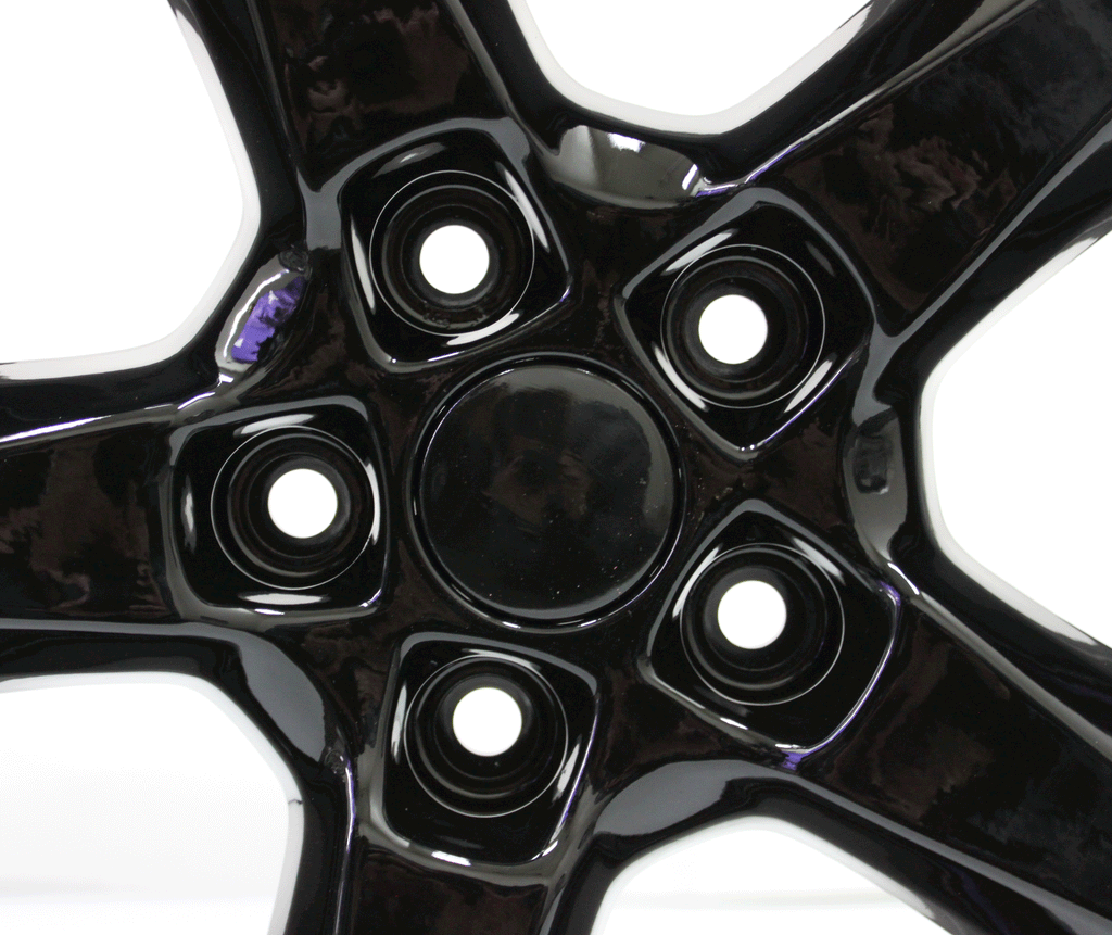 18" Ford Fusion Wheels Gloss Black OEM 3959 2013 2014 2015 2016 2017 2 ...