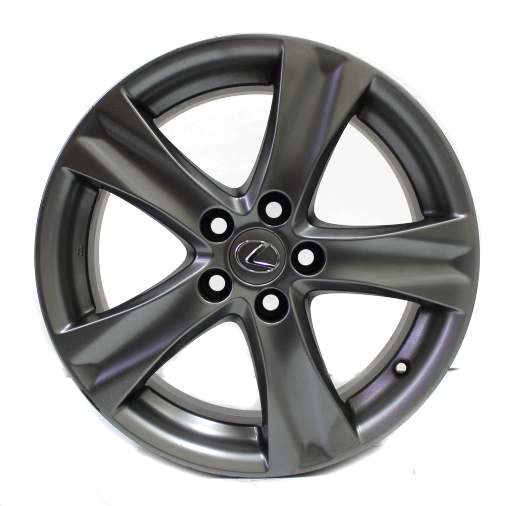 18" Wheels Lexus IS250 IS350 2011-2015 Hyper Silver OEM 74238 74239 Se ...