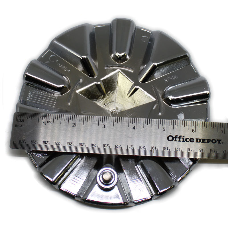 STATUS WHEEL CENTER CAP CHROME #RT-05 NEW – San Fernando Tires and Wheels