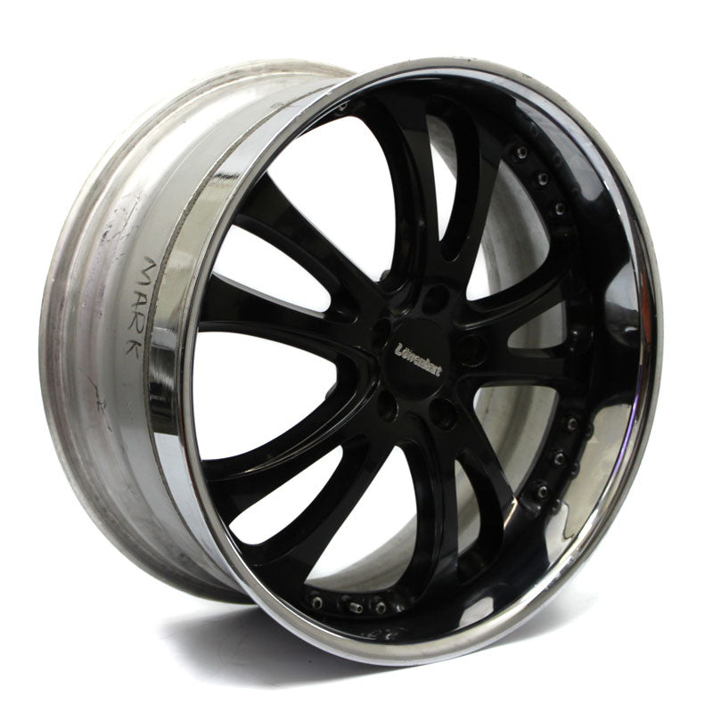 20" LOWENHART WHEEL BR5 BLACK CHROME 20X9 – San Fernando Tires and Wheels