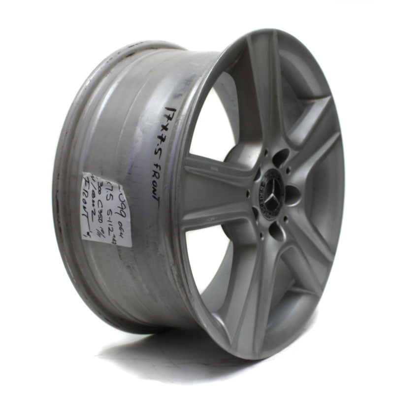 17" MERCEDES BENZ C300 C350 2010 2011 SILVER WHEEL OEM 85099 – San ...