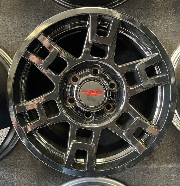 17" Toyota Tacoma TRD Style Gloss Black (4) – San Fernando Tires and Wheels